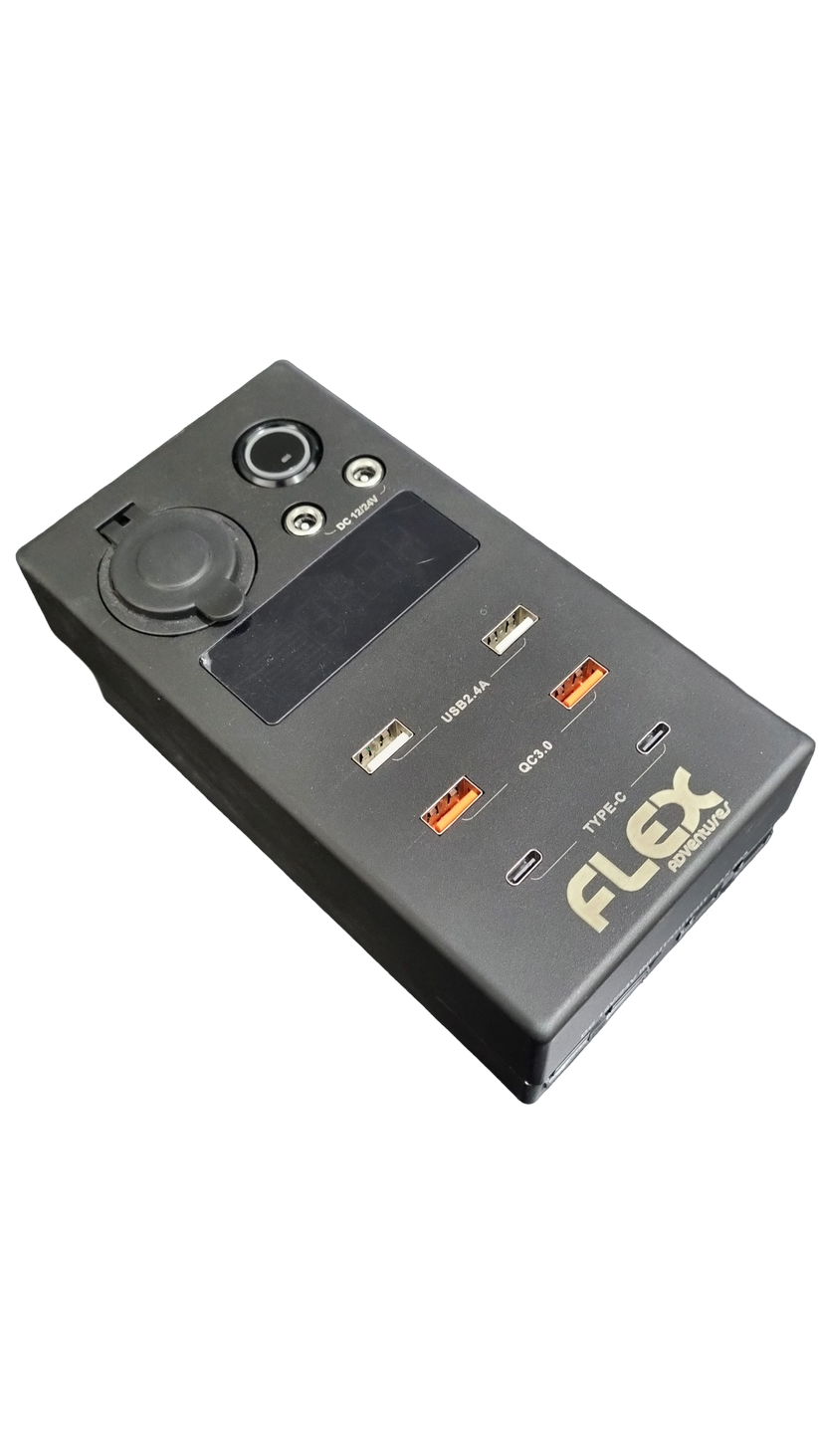 Flex Mini DC Control Box | 12/24V Power Hub – Flex Adventures